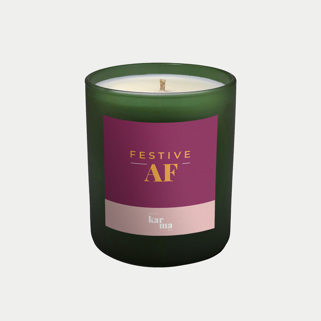 Festive AF Candle – Little Karma Co.